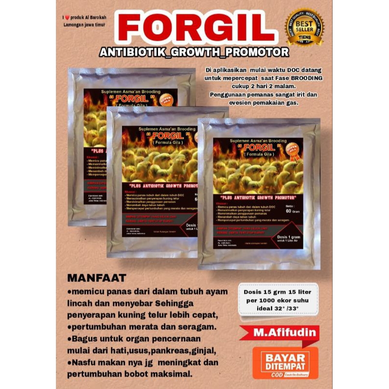 Jual FORGIL VITAMIN SUPLEMEN MULAI USIA 1-2 HARI | Shopee Indonesia