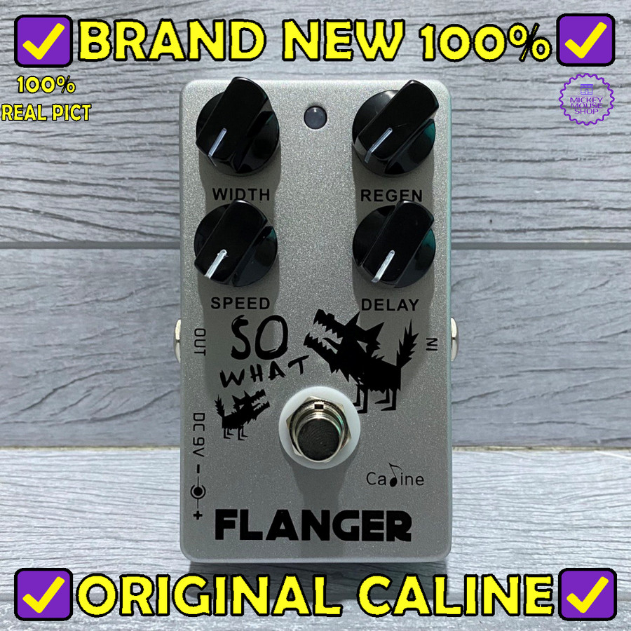 Jual Efek Gitar Caline CP-66 So What Classic Flanger Jet Engine Pedal ...