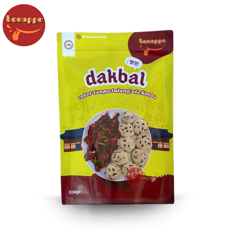 Jual DAKBAL ceker tanpa tulang Ala korea Bonappefood | Shopee Indonesia
