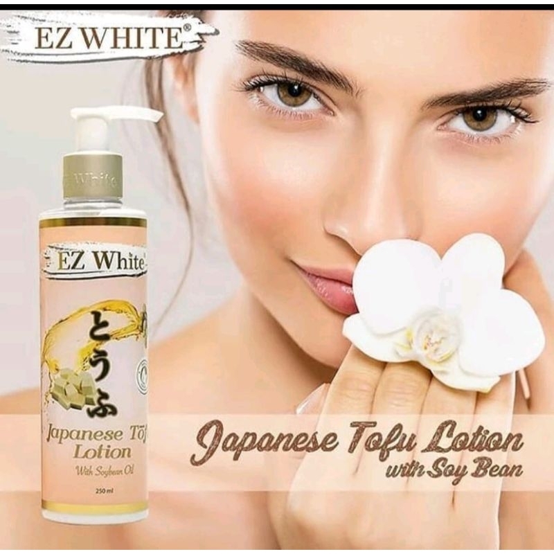 Jual LOTION EZ WHITE JAPANESE TOFU / Hand body Pemutih | Shopee Indonesia