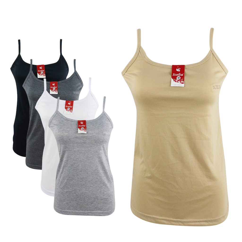 Jual Scelta - Kamisol Tanktop Wanita Atasan Tank Top Camisole Polos ...