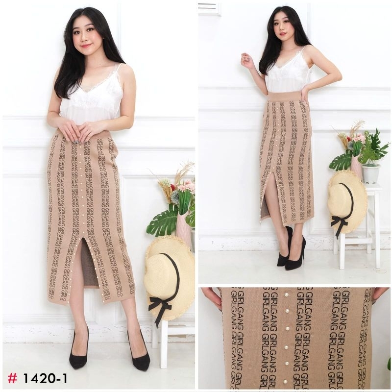 Jual ROK KNIT PREMIUM ROK SPAN IMPORT | Shopee Indonesia