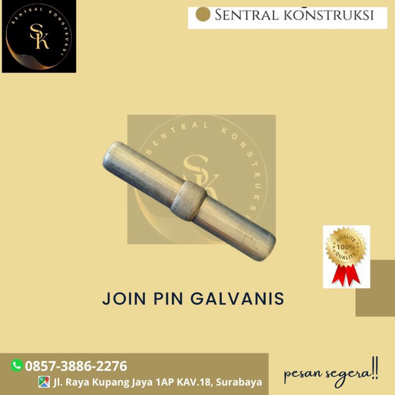 Jual Join Pin atau penyambung scaffolding (perancah) galvanis | Shopee ...