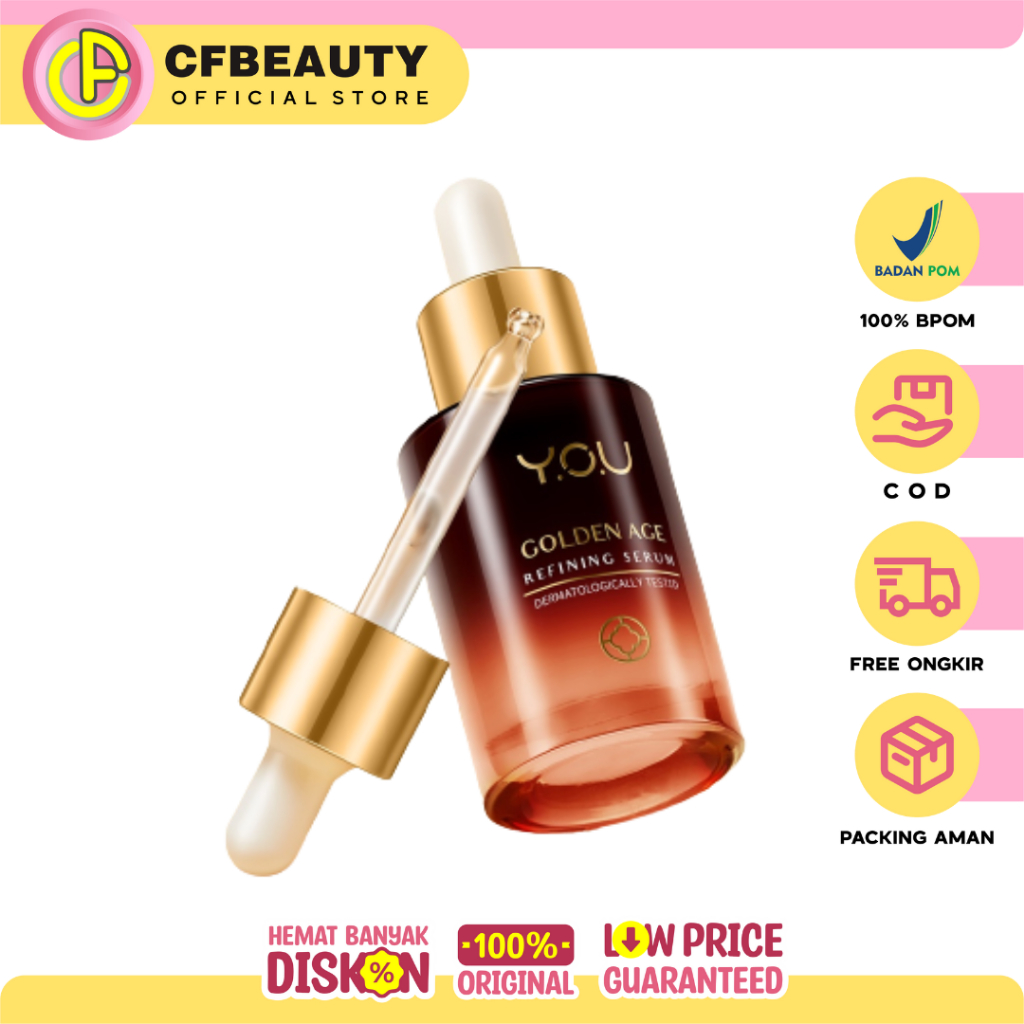 Jual YOU Golden Age Refining Serum | Hyaluronic Acid | Serum Anti Aging ...