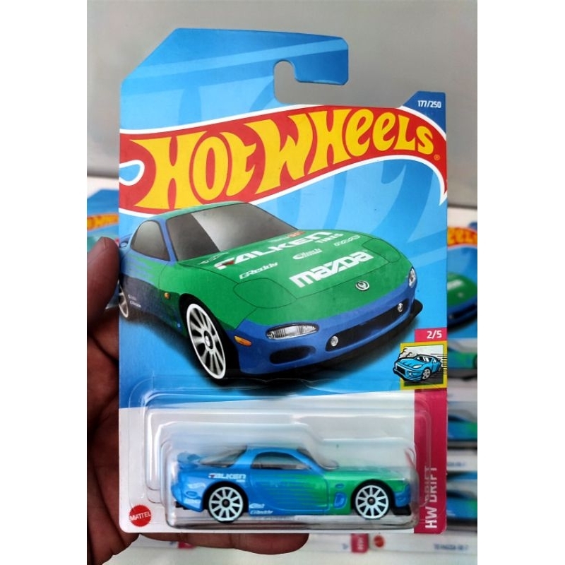 Jual HOTWHEELS RX 7 MAZDA RX7 FALKEN HW DRIFT | Shopee Indonesia
