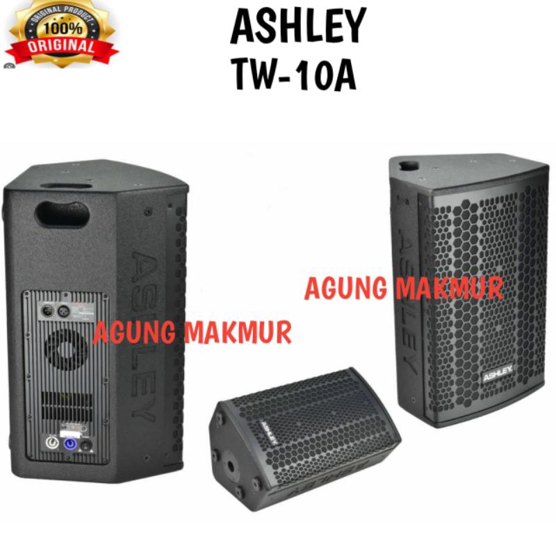 Jual Speaker Aktif Ashley TW-10A Original 10 inch - Speaker Active ...