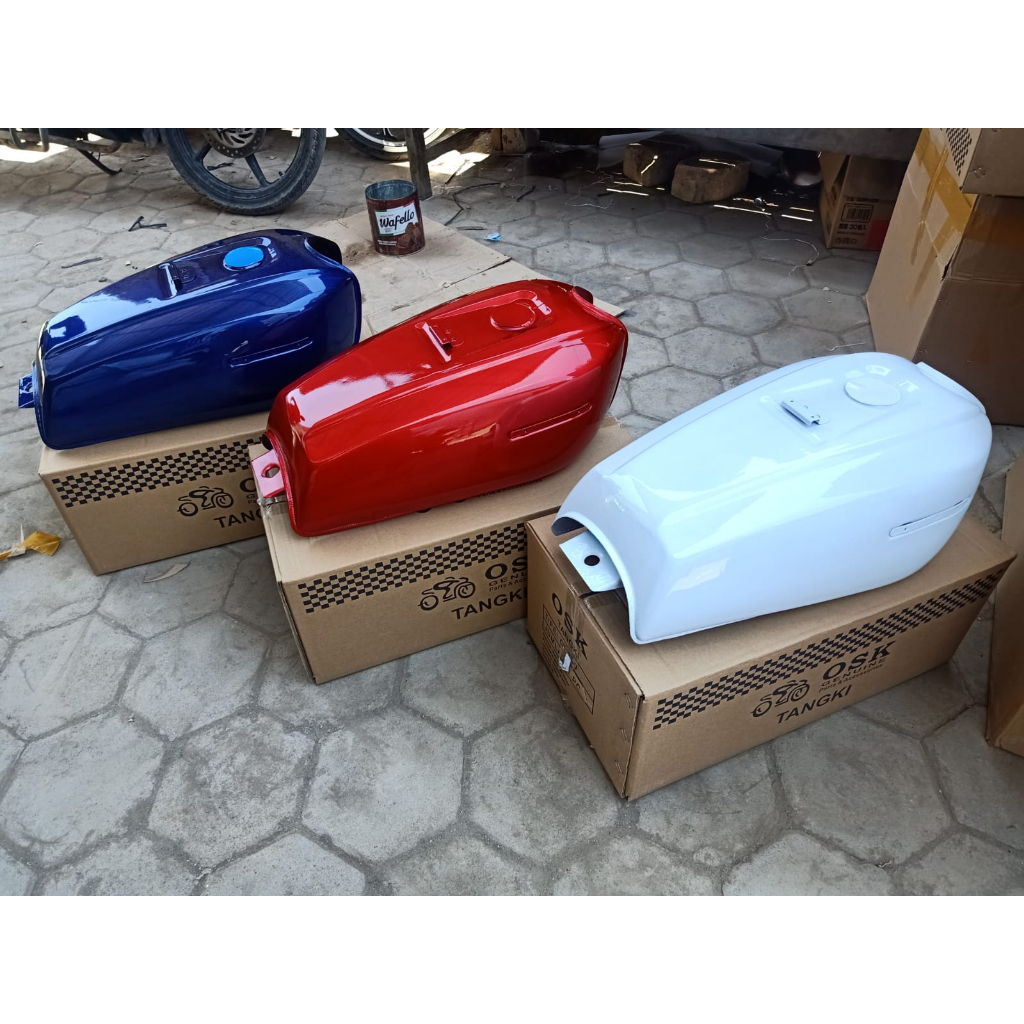 Jual tangki GL 100 gl100 pres pabrik Warna warni import OSK | Shopee ...