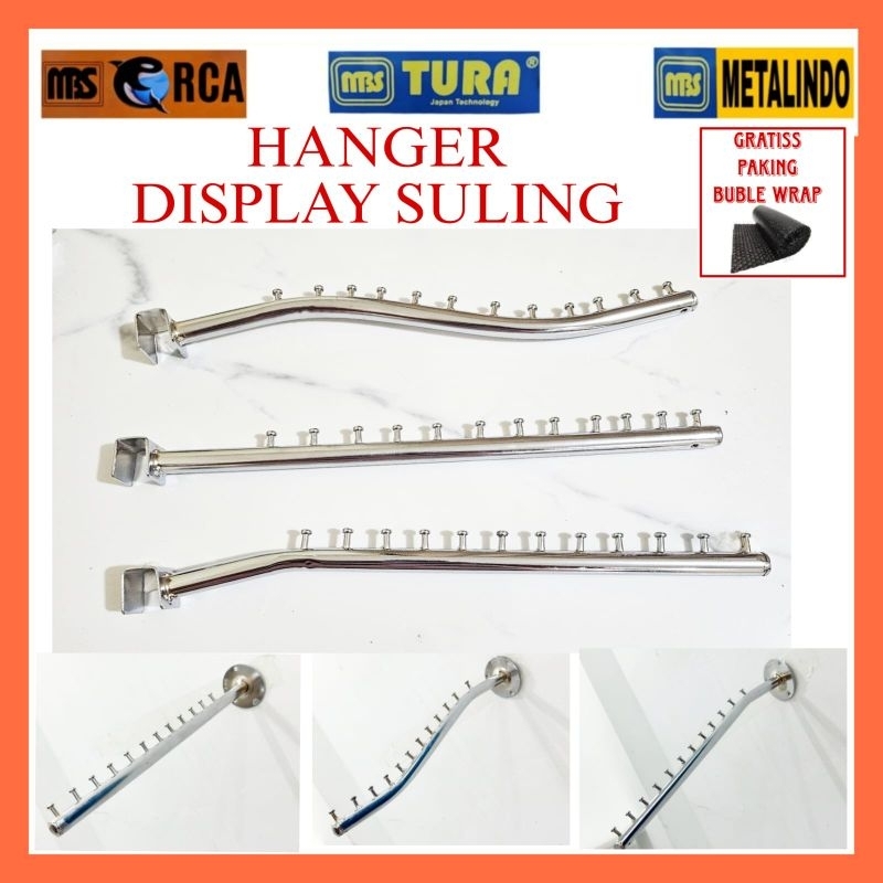 Jual Suling Display Gantungan MBS Pakaian Gantungan Baju Hanger Baju ...