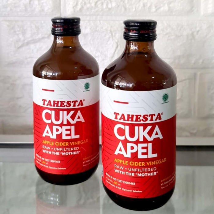 Jual Cuka Apel Tahesta 320 ml Original | Shopee Indonesia