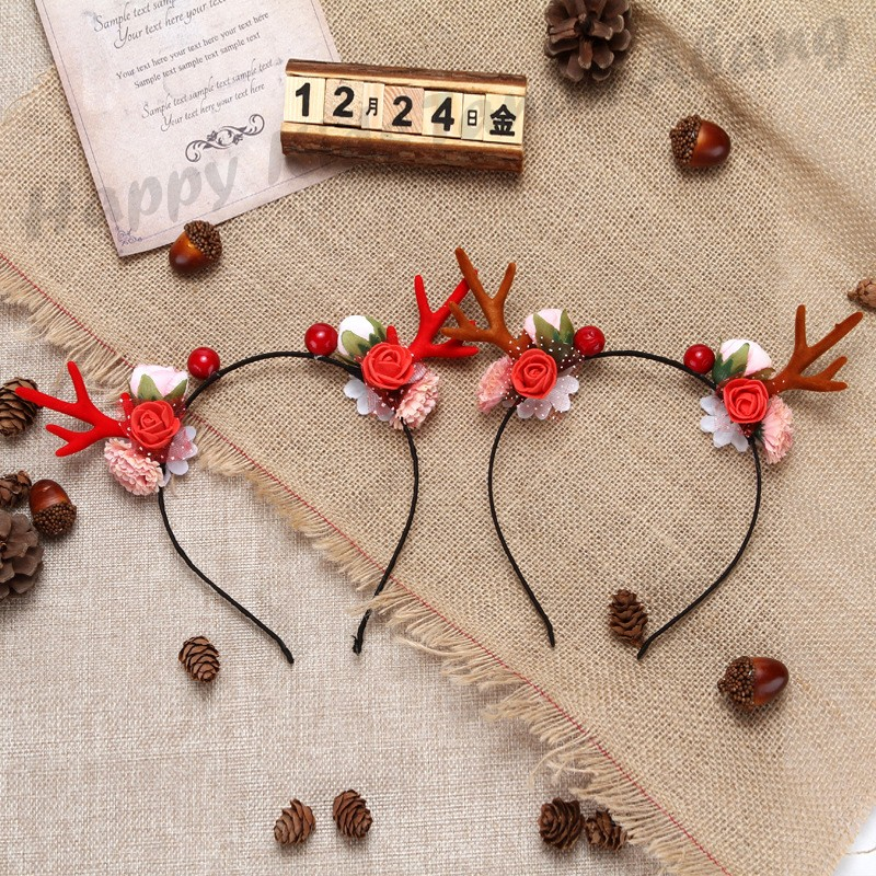 Jual BANDO NATAL ANAK PEREMPUAN 2025 / AKSESORIS NATAL TERBARU 2024 ...