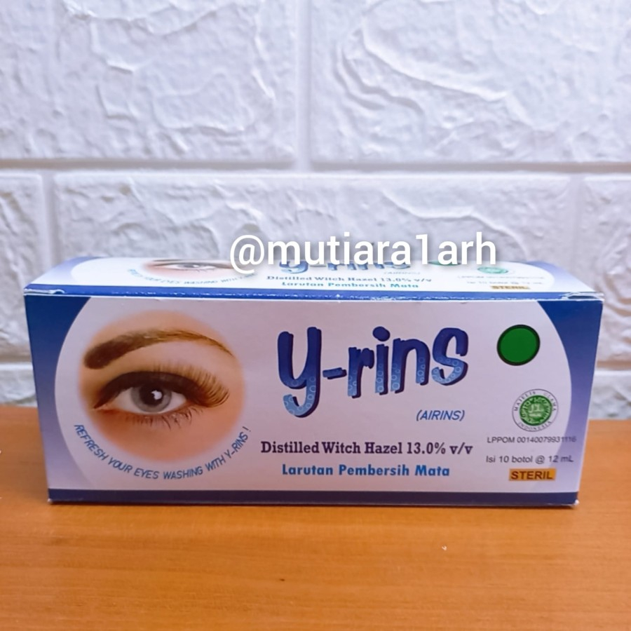 Jual Y RINS 12 ML BOX ISI 10 FLS | Shopee Indonesia