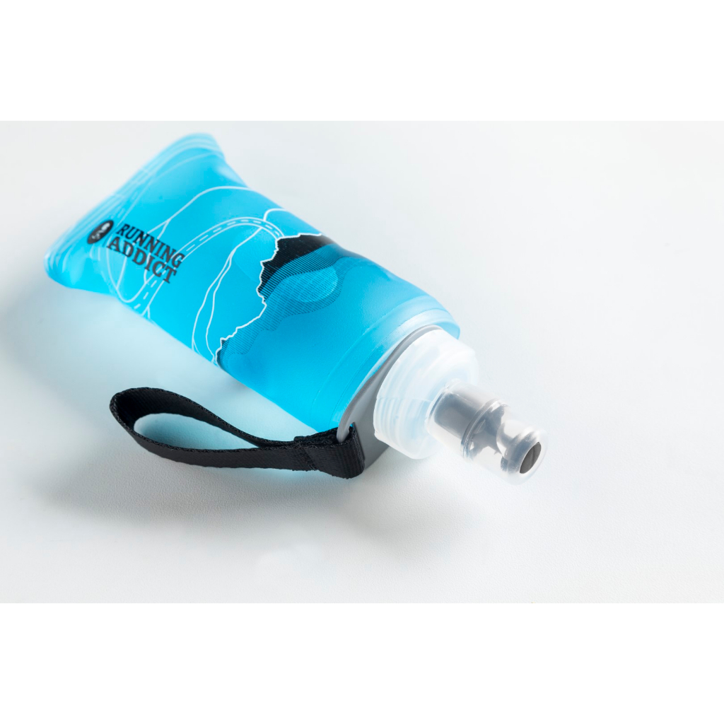 Jual RUNNING ADDICT - Soft Flask - Botol Minum Lipat - 150 250 500 ml Softflask Silicone lari ...