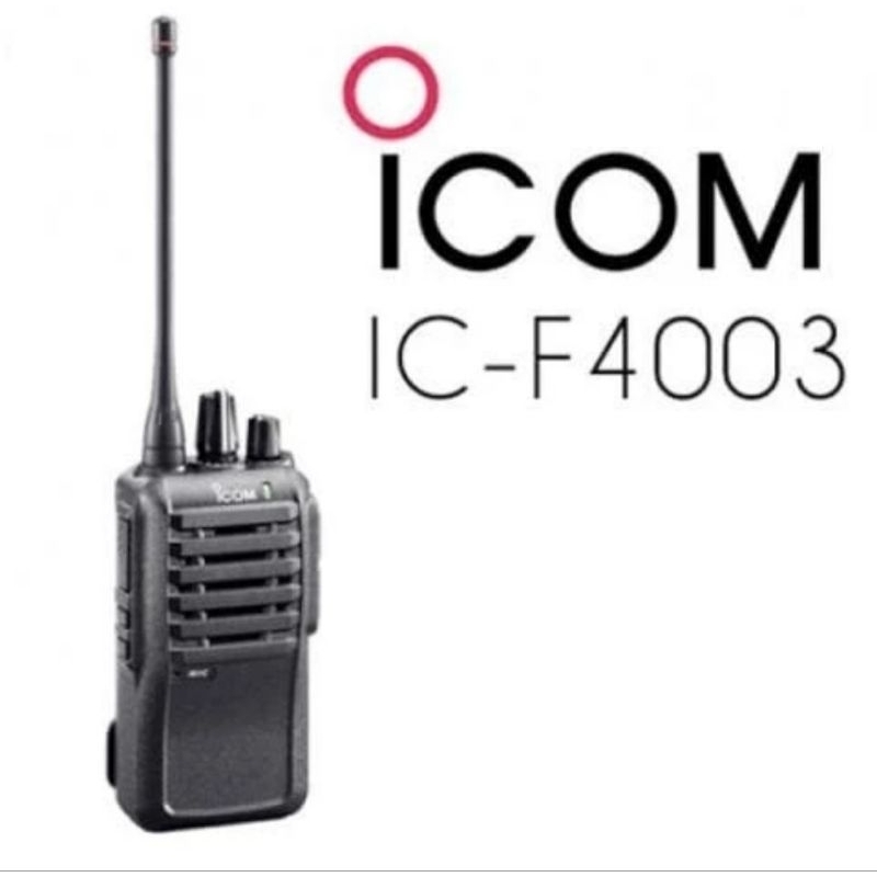 Jual HT ICOM IC-F4003 ICOM F 4003 LOW 350-400MHZ DUSTPROOF ORI BARU ...