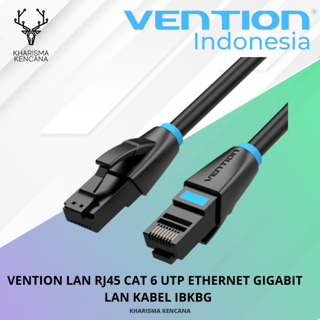 Jual VENTION LAN RJ45 CAT 6 UTP ETHERNET GIGABIT LAN KABEL IBKBG ...