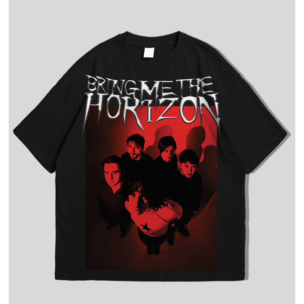 Jual T-Shirt Bring Me The Horizon BMTH - Oversized Black Series ...