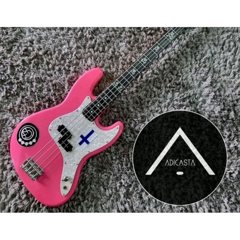 Jual Bass Mark Hoppus SKULLY signature custom | Shopee Indonesia