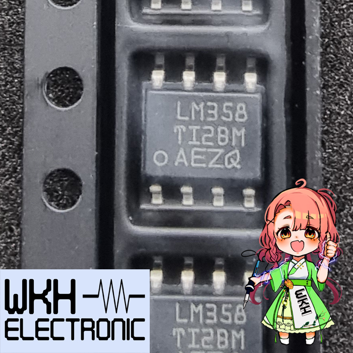 Jual ORIGINAL SMD LM358 LM358DT LM358DR Dual Operational Amplifier Sop-8 | Shopee Indonesia