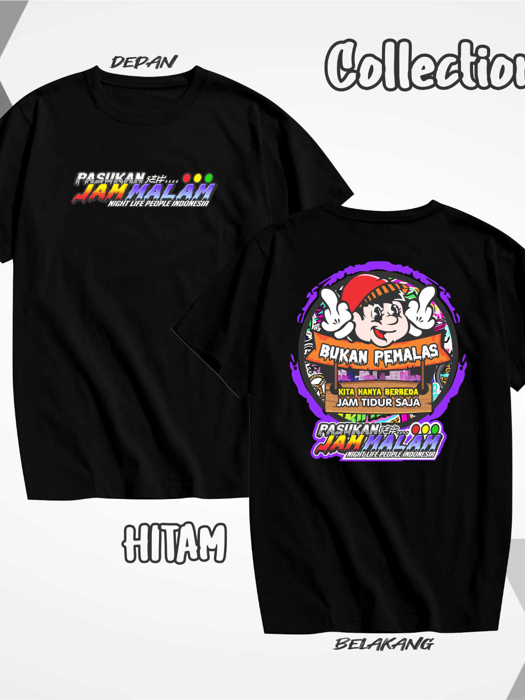 Jual KAOS ATASAN BUKAN PEMALAS KITA HANYA BEDA JAM TIDUR SAJA DB/KAOS ... Jual KAOS ATASAN BUKAN PEMALAS KITA HANYA BEDA JAM TIDUR SAJA DB/KAOS ...