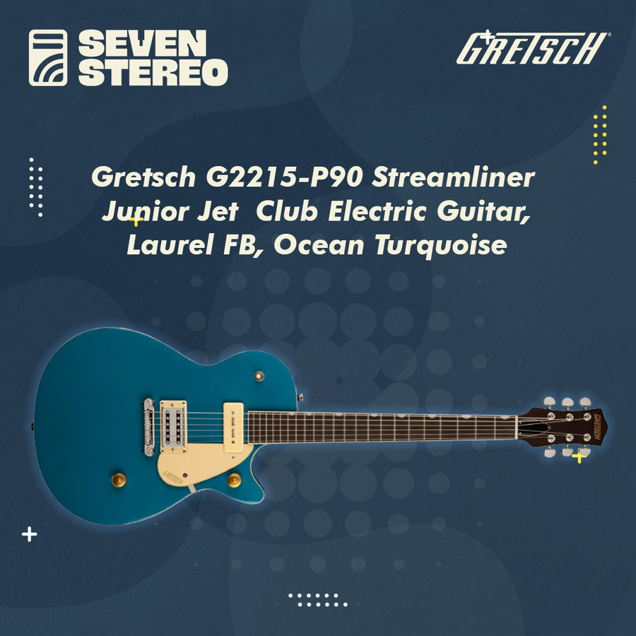 Jual Gretsch G2215-P90 Streamliner Junior Jet Club Guitar Ocean ...
