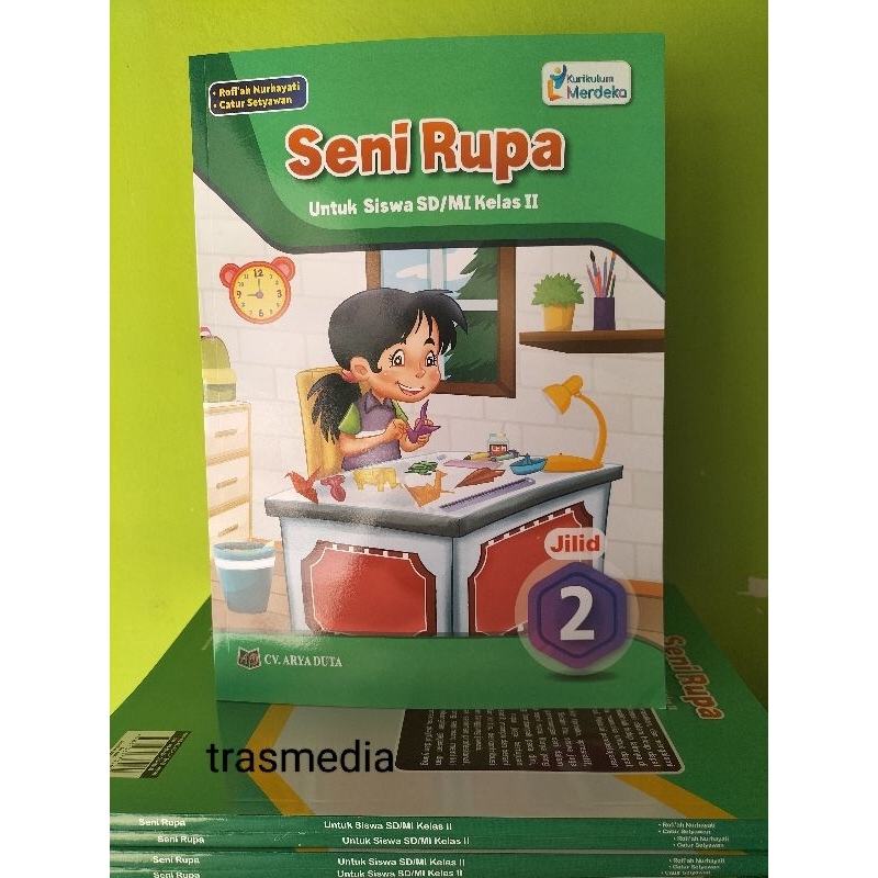 Jual Buku Kurikulum Merdeka SD Kelas 2 " SENI RUPA" Penerbit aryaduta | Shopee Indonesia