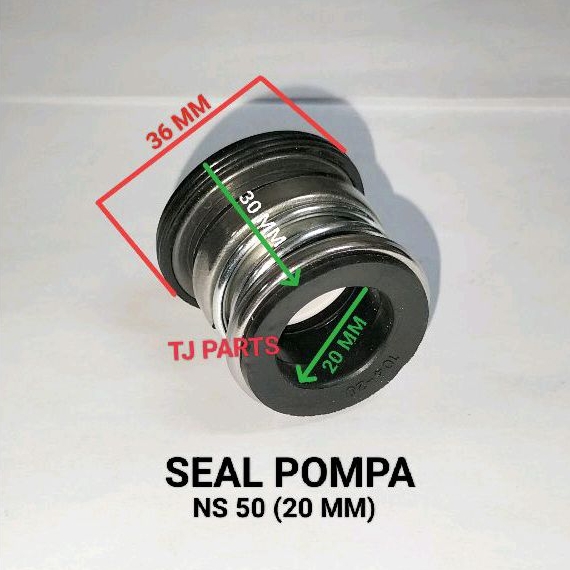 Jual Seal Pompa Alkon/Seal Water Pump NS 50, 20 MM | Shopee Indonesia