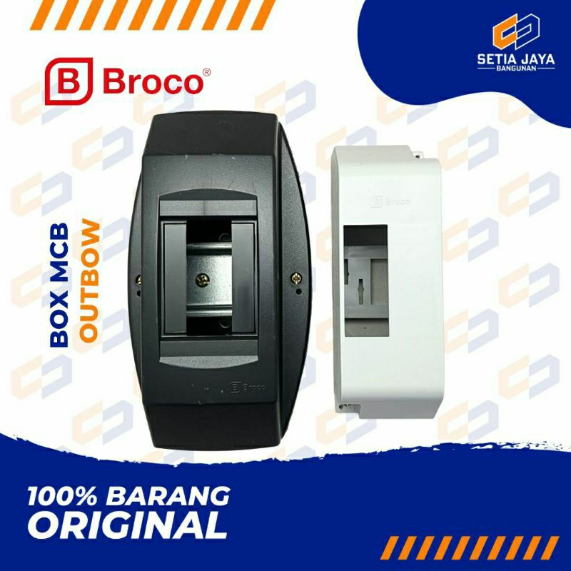 Jual Box / Kotak Mcb / Sekring Listrik Broco 1 / 2 Group / Grup Outbow | Shopee Indonesia