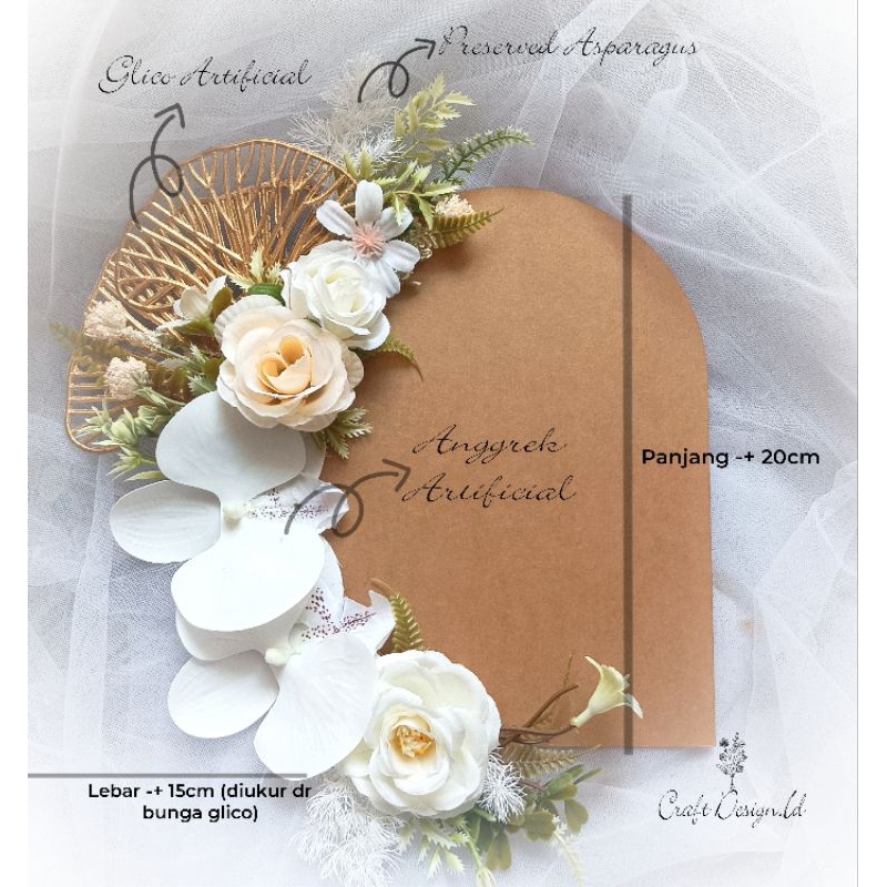 Jual Rangkaian Bunga Mahar/Bunga Hantaran/Pernikahan/Bunga Sudut/ELENOA ...