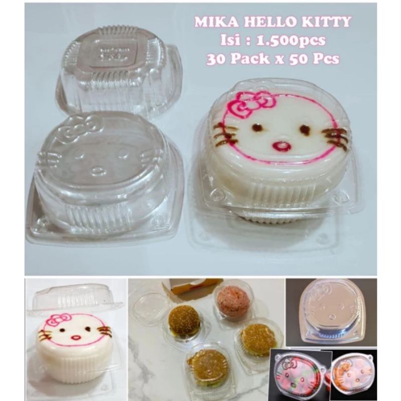 Jual Mika hello kitty burger/mika pudding isi 50 pcs | Shopee Indonesia