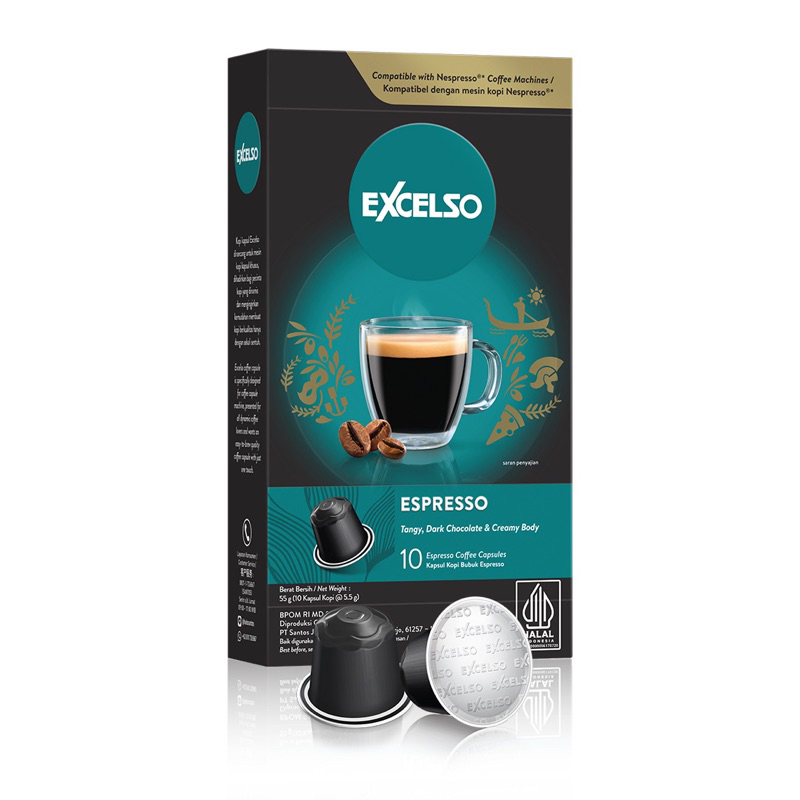 Jual EXCELSO KOPI KAPSUL ESPRESSO | Shopee Indonesia