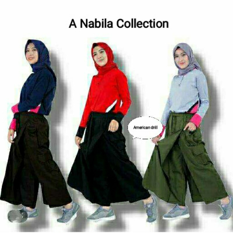 Jual Rok celana wanita muslimah/Rokcel Olahraga/Rokcel gunung/rokcel ...