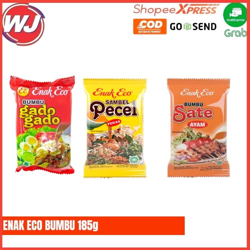 Jual ENAK ECO BUMBU KACANG 185g | Shopee Indonesia
