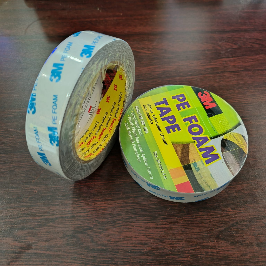 Jual DOUBLE TAPE BUSA 3m PE FOAM TAPE 24mm x 4 M Meter ORIGINAL ...