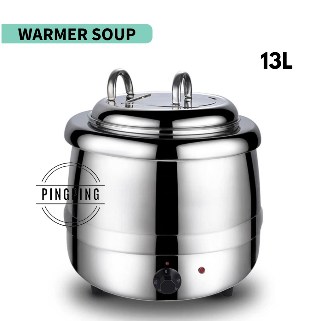 Jual Electrick Soup Warmer / Panci penghangat bubur dan sup/ Electric Soup Warmer Elektrik 10 L ...