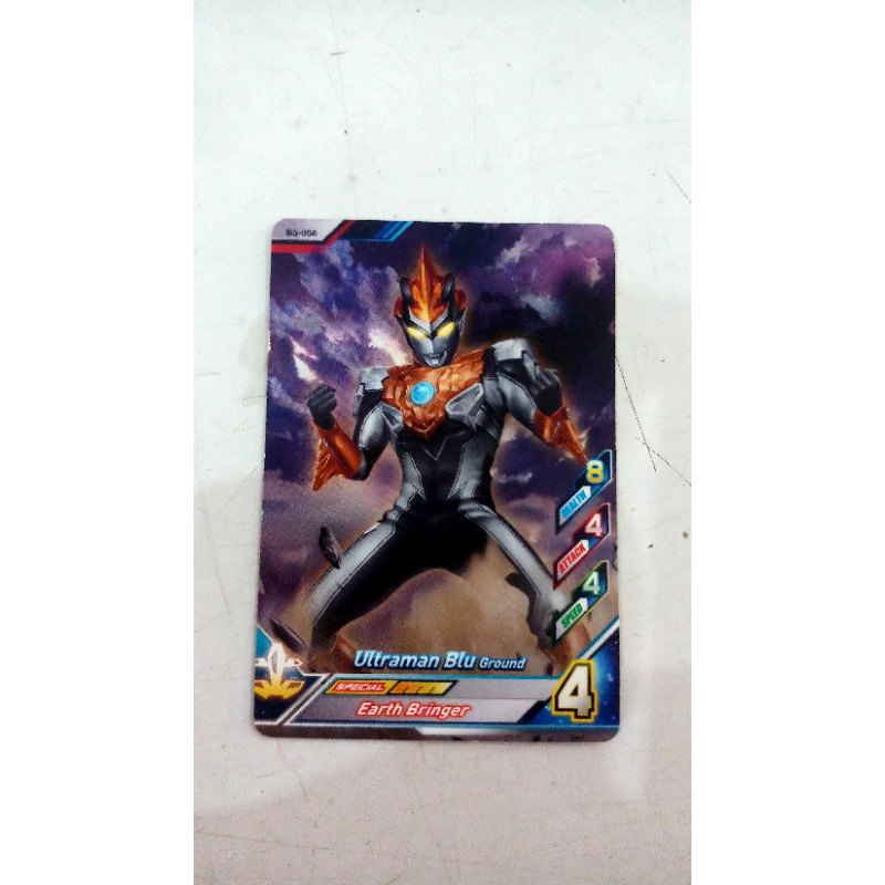 Jual Kartu Ultraman Fusion Fight Ultraman Blu Ground | Shopee Indonesia