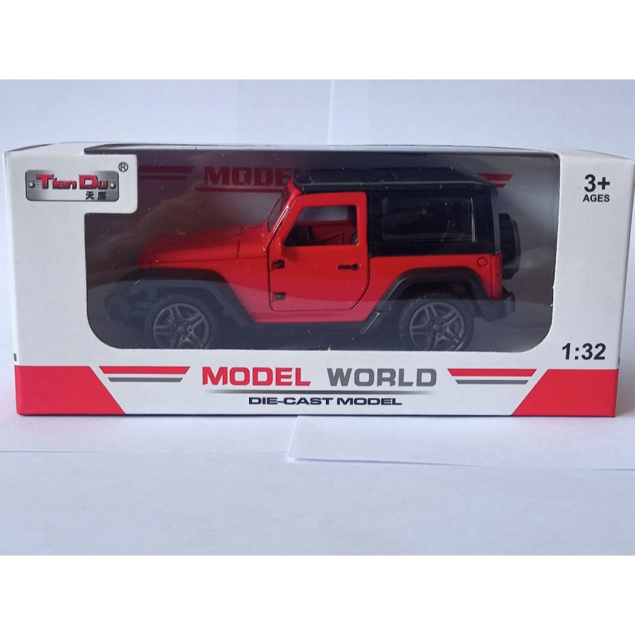 Jual Diecast Jeep Wrangler Rubicon Merah Hijau Hitam Kuning mobil ...