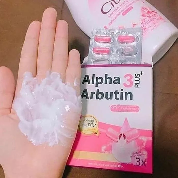 Jual Precious Skin Alpha Arbutin Whitening Plus Powder | Kapsul Bubuk ...