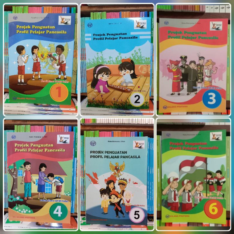 Jual P5 PROJEK PENGUATAN PROFIL PELAJAR PANCASILA SD/MI KELAS 1.2.3.4.5 ...