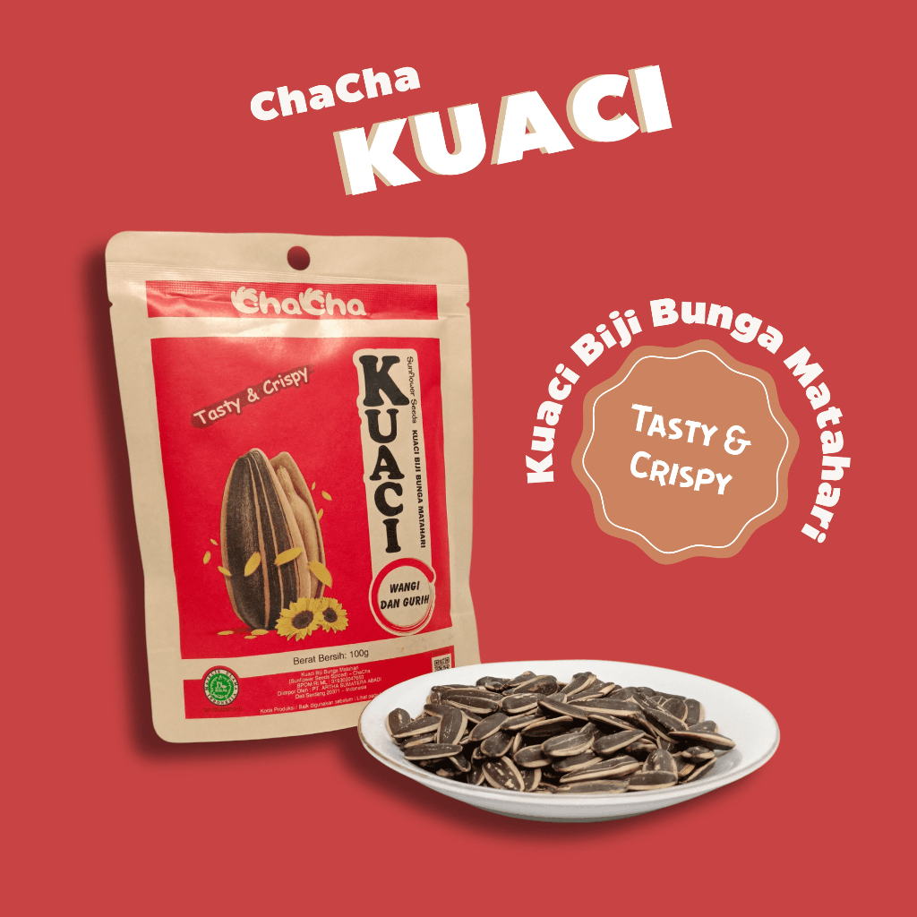 Jual ChaCha KUACI BIJI BUNGA MATAHARI | RASA WANGI & GURIH | Shopee ...