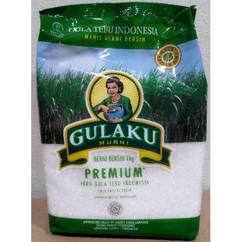 Jual GULA PASIR / GULAKU MURNI / GULAKU PREMIUM 1 KG | Shopee Indonesia