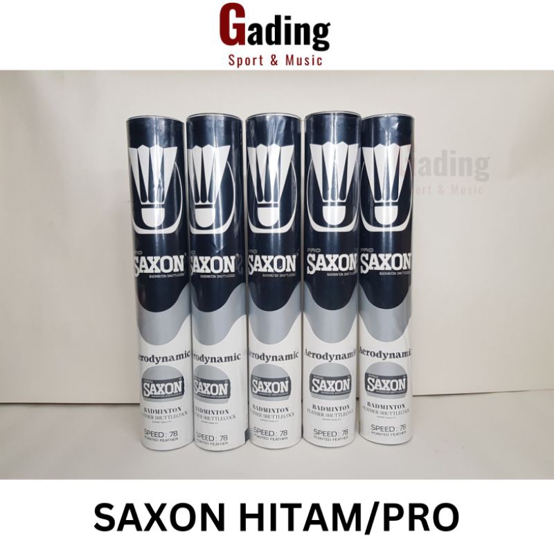 Jual Shuttlecock Badminton Saxon Hitam Pro / Kok Bulutangkis | Shopee ...