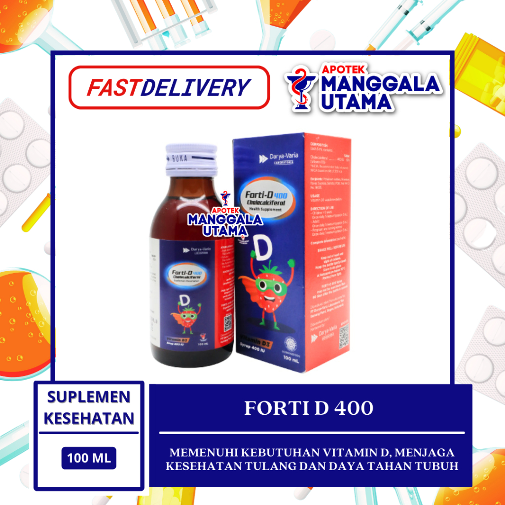 Jual FORTI D 400 IU SYRUP 100 ML | Shopee Indonesia