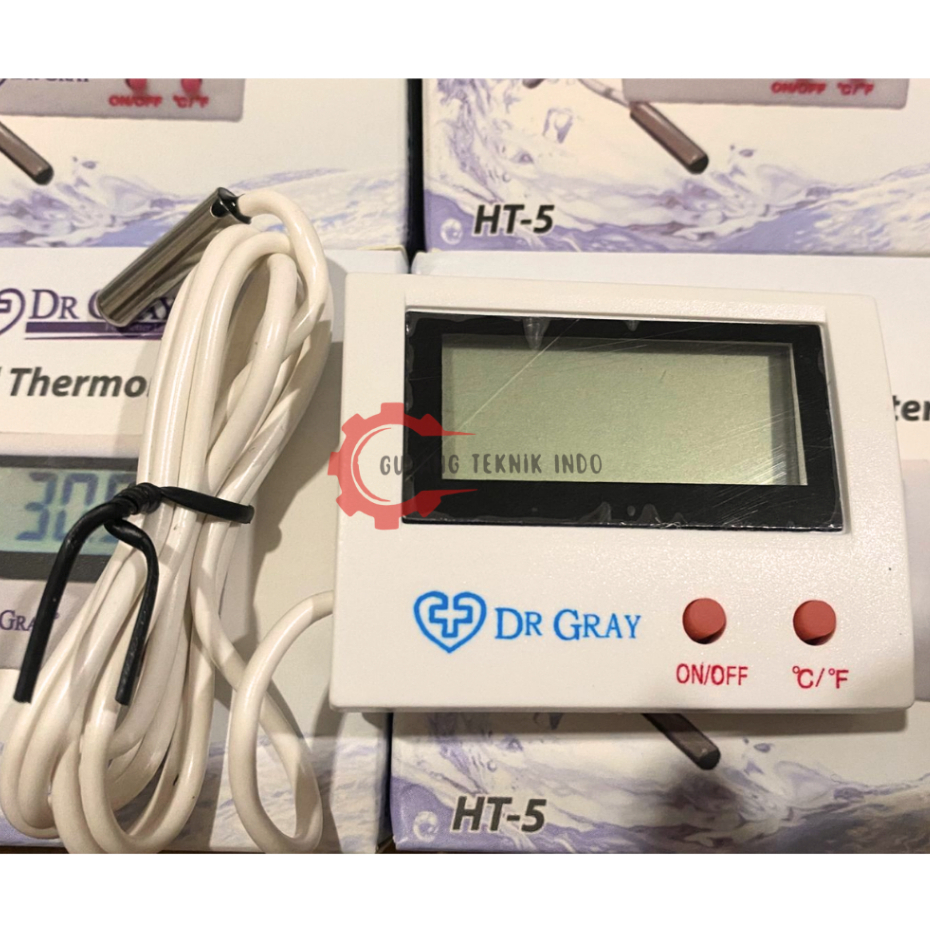 Jual DR GRAY HT-5 Termometer Digital / Termometer Chiller Aquarium DR ...