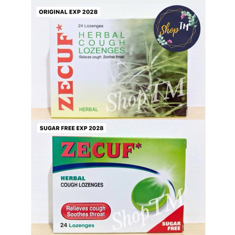 Jual Zecuf Herbal Cough Lozenges 24pcs | Shopee Indonesia