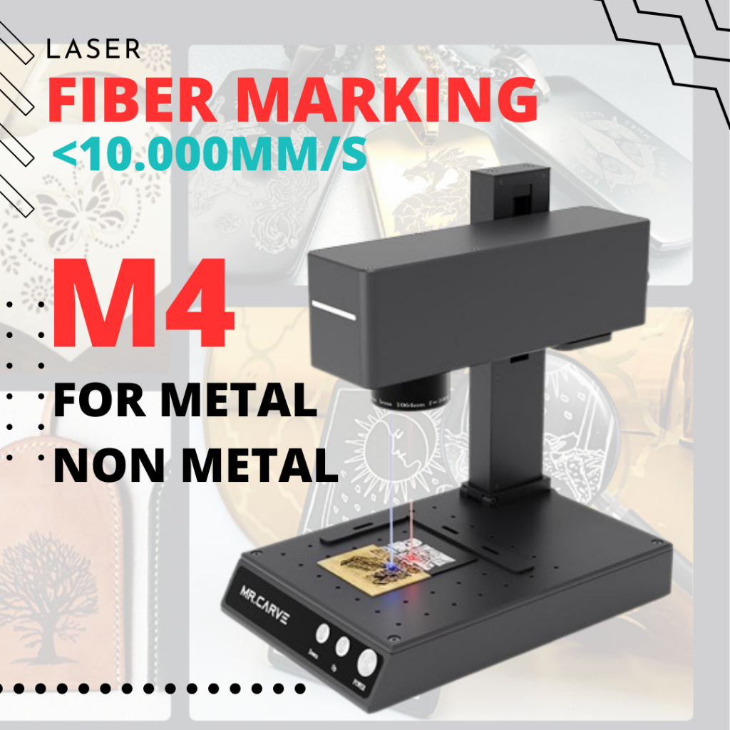 Jual LASER FIBER GRAFIR STAINLESS PORTABLE LASER MARKING METAL NON METAL M4 Pro | Shopee Indonesia