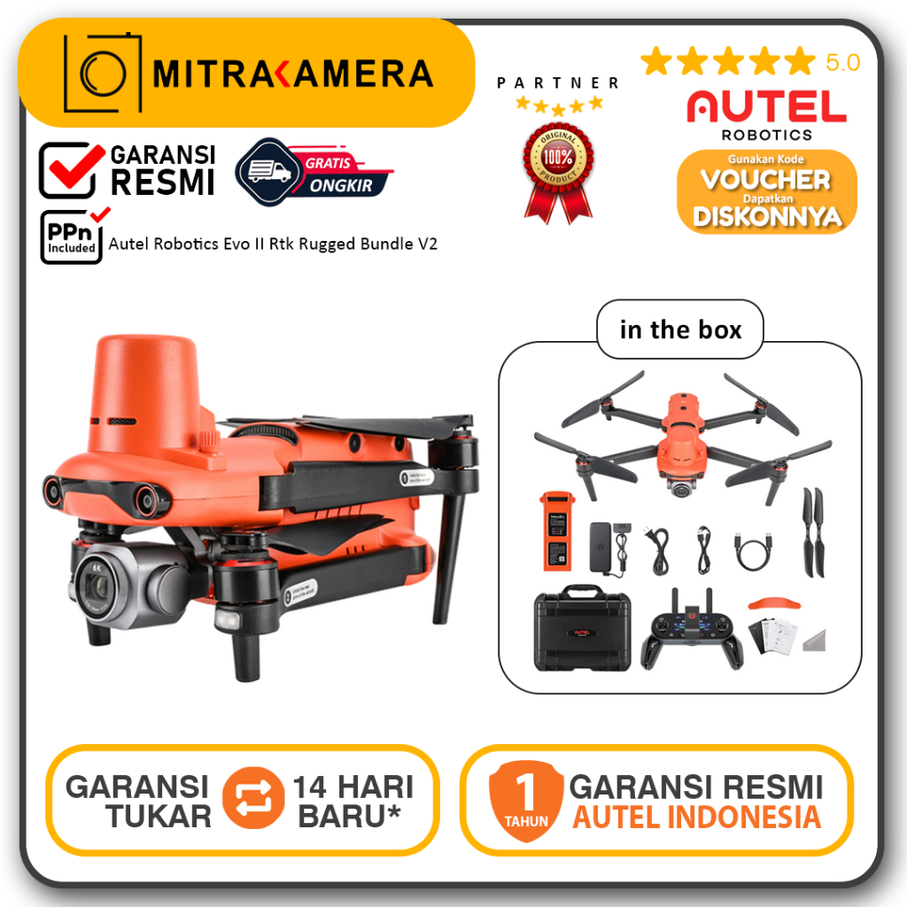 Jual Autel EVO II RTK PRO Rugged Bundle V2 Garansi Resmi | Shopee Indonesia