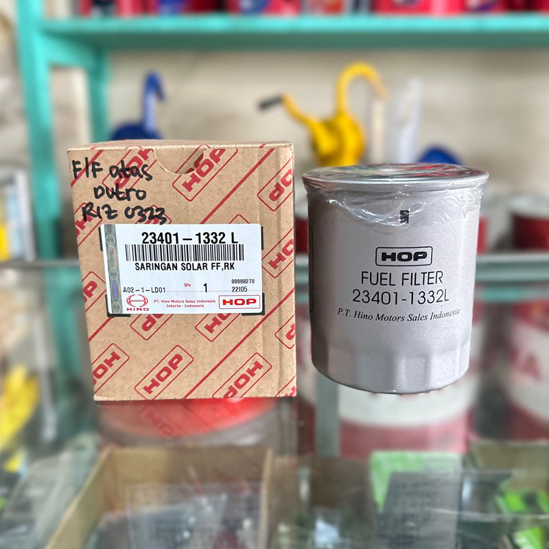 Jual Fuel Filter HOP 23401-1332L dan 23414-LAA10/ Saringan Solar ...