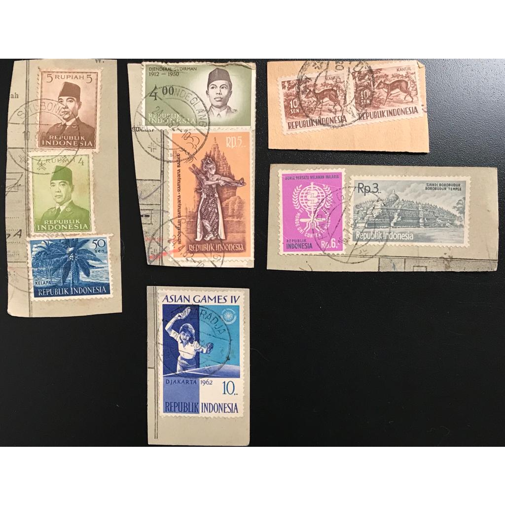 Jual PERANGKO INDONESIA DENGAN 10 PERANGKO BERBEDA-BEDA | Shopee Indonesia