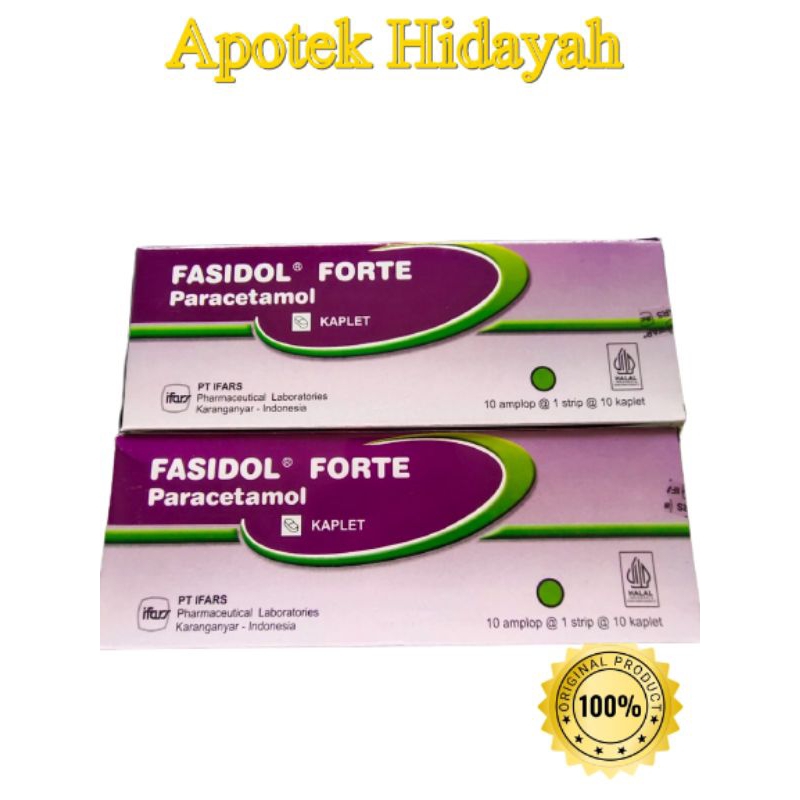 Jual fasidol forte 650mg | Shopee Indonesia