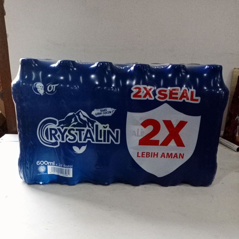 Jual CRYSTALIN 330 ML 330ML DUS KARTON PACK / AIR MINERAL CRYSTALLINE 600 ML 600ML AIR MINUM ...