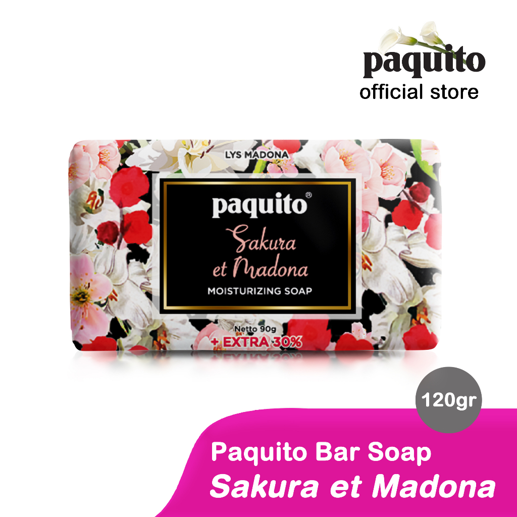 Jual Paquito Sakura et Madona Bar Soap Sabun Batang - 120 gr | Shopee ...